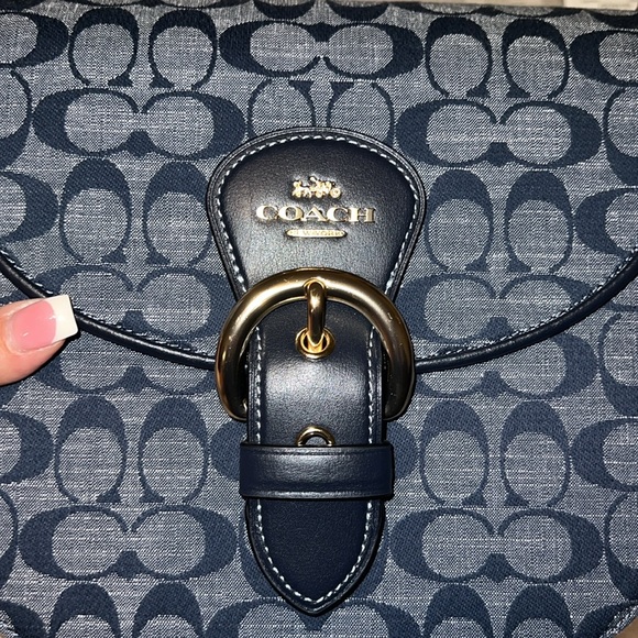 Coach | Bags | Coach Denim Shoulder Bag And Cross Body Bag | Poshmark